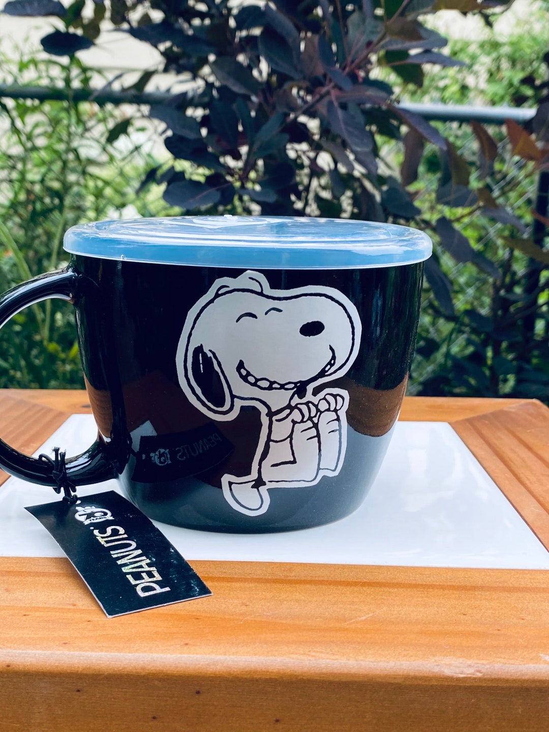 Peanuts SNOOPY "snoopy Leg Exercise Stretching" 22oz Home Ceramic Mug ...
