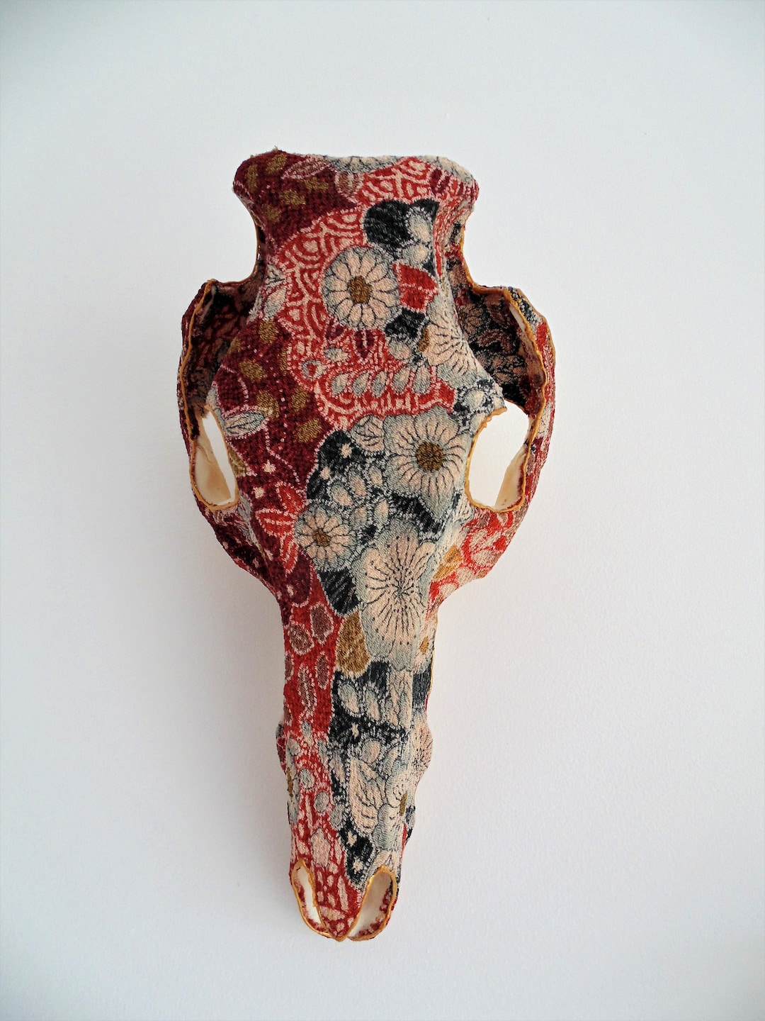 Home Skull Decor,Аnimal Skull,hand-painted and Decorated Pig Skull,boho ...