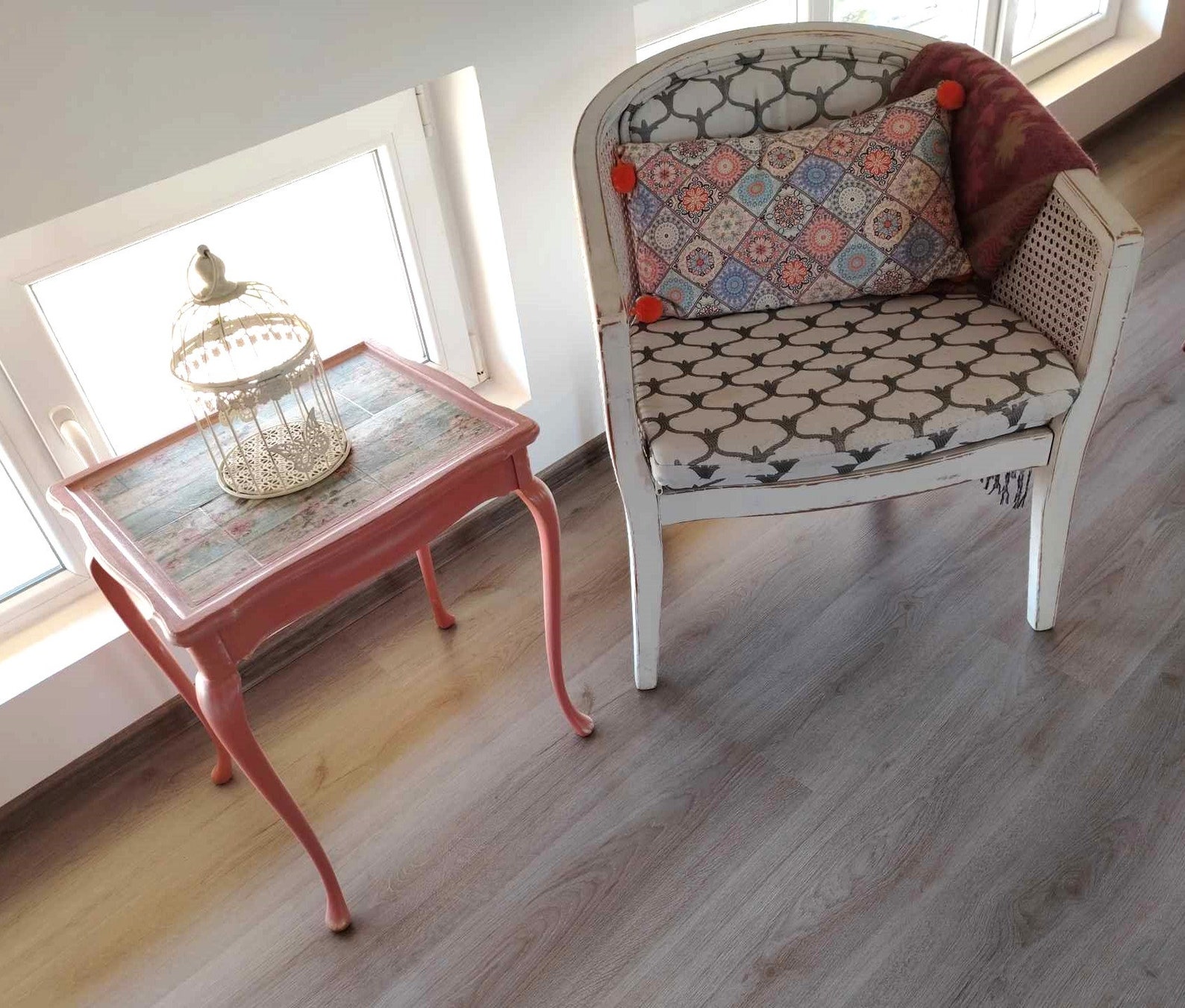 Coffee Table, Viennese Pink Coffee Table - Etsy