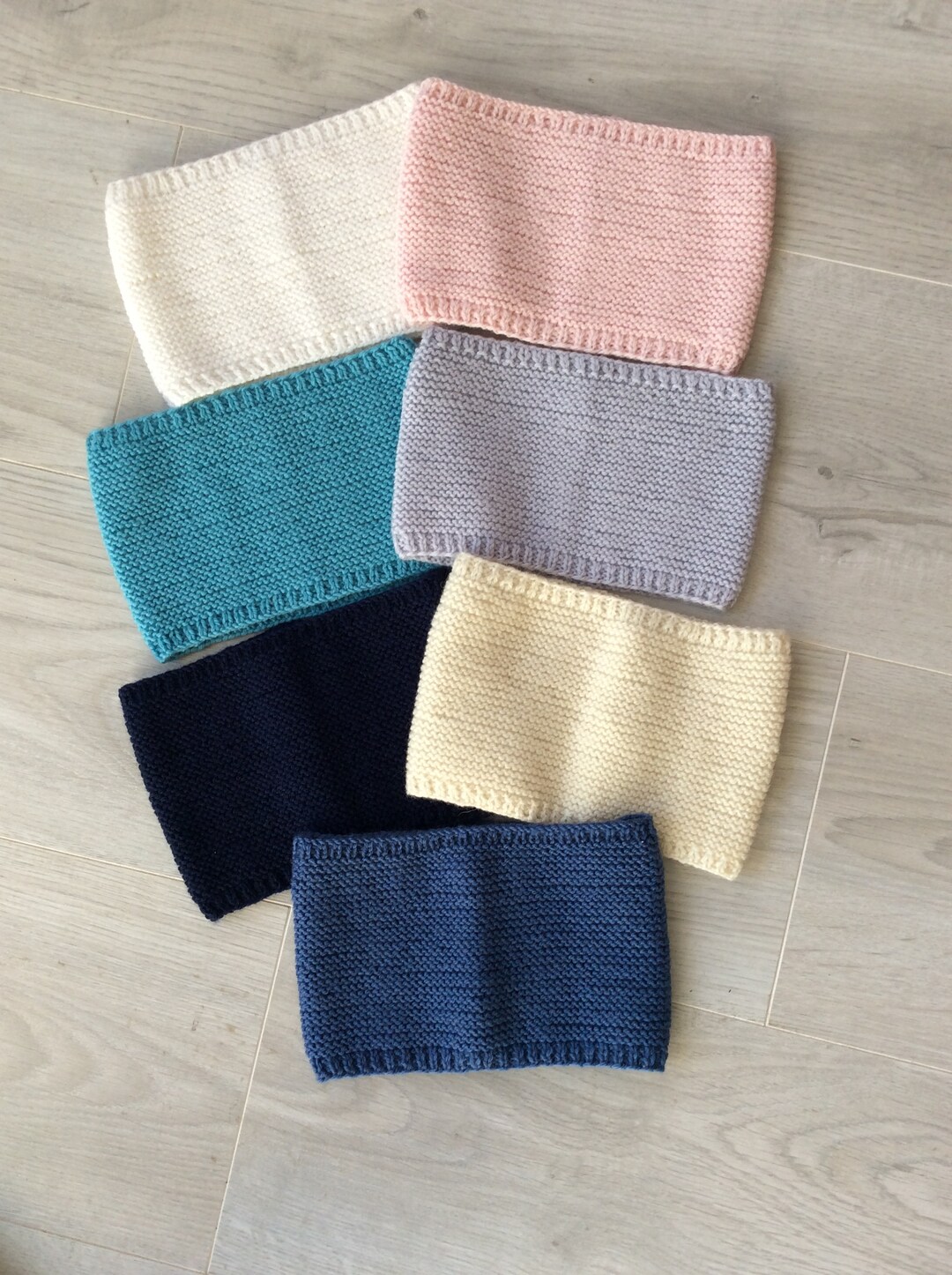 Neck Warmer, Baby Snood in Pure 100% Merino Wool, 3-6 Months, Hand ...