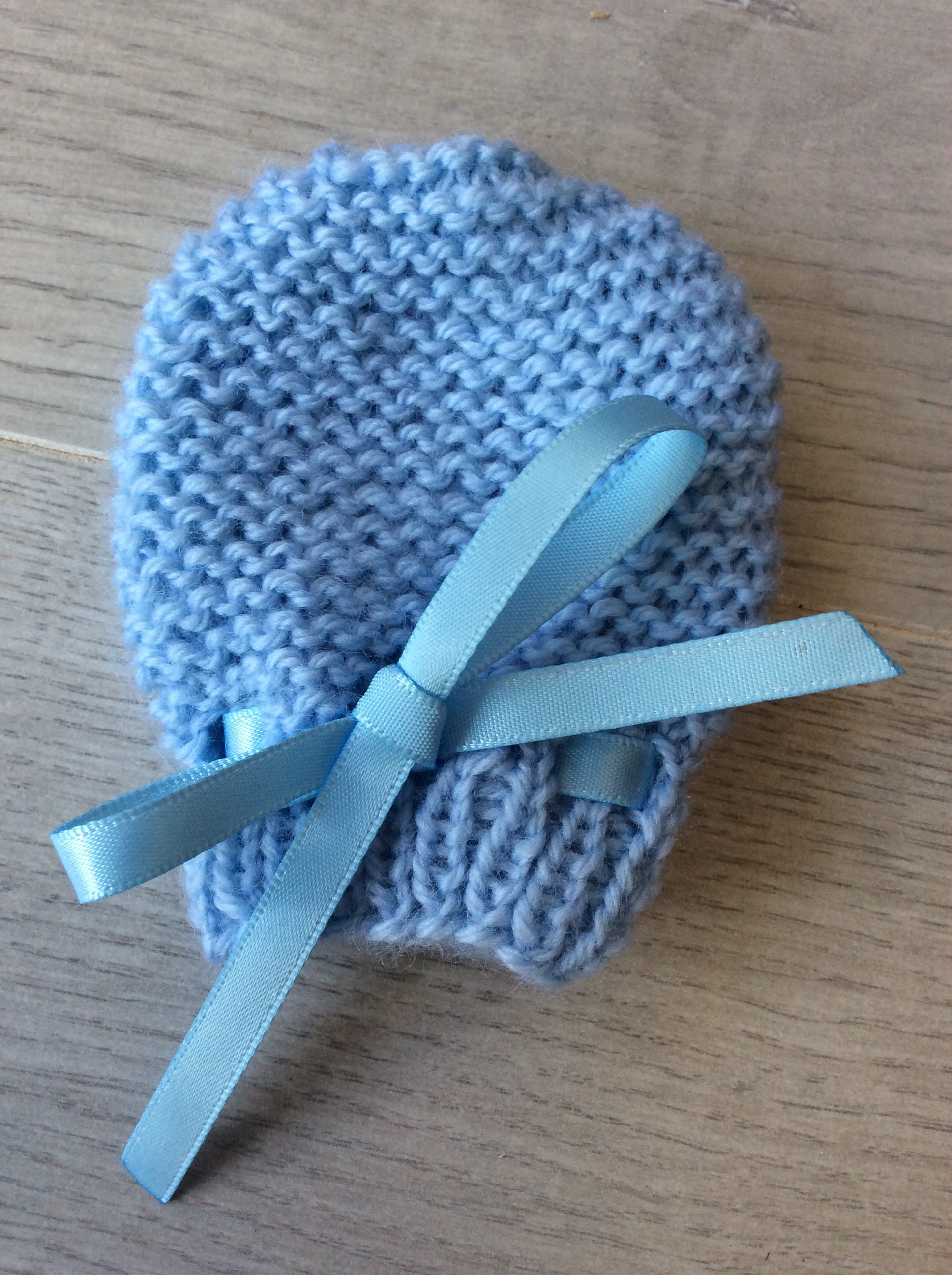 Baby Mittens, Pure Wool (100% Merino), Hand-knitted, Newborn Mittens ...