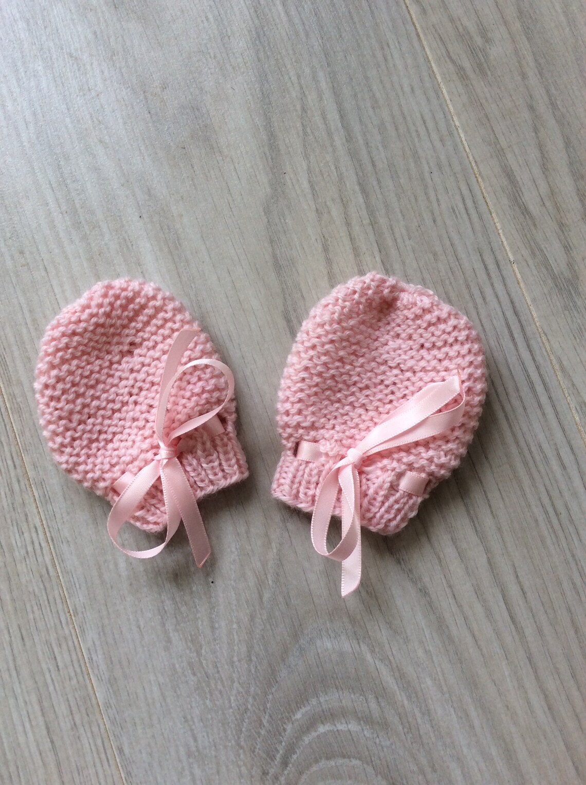 Baby Mittens, Pure Wool (100% Merino), Hand-knitted, Newborn Mittens ...