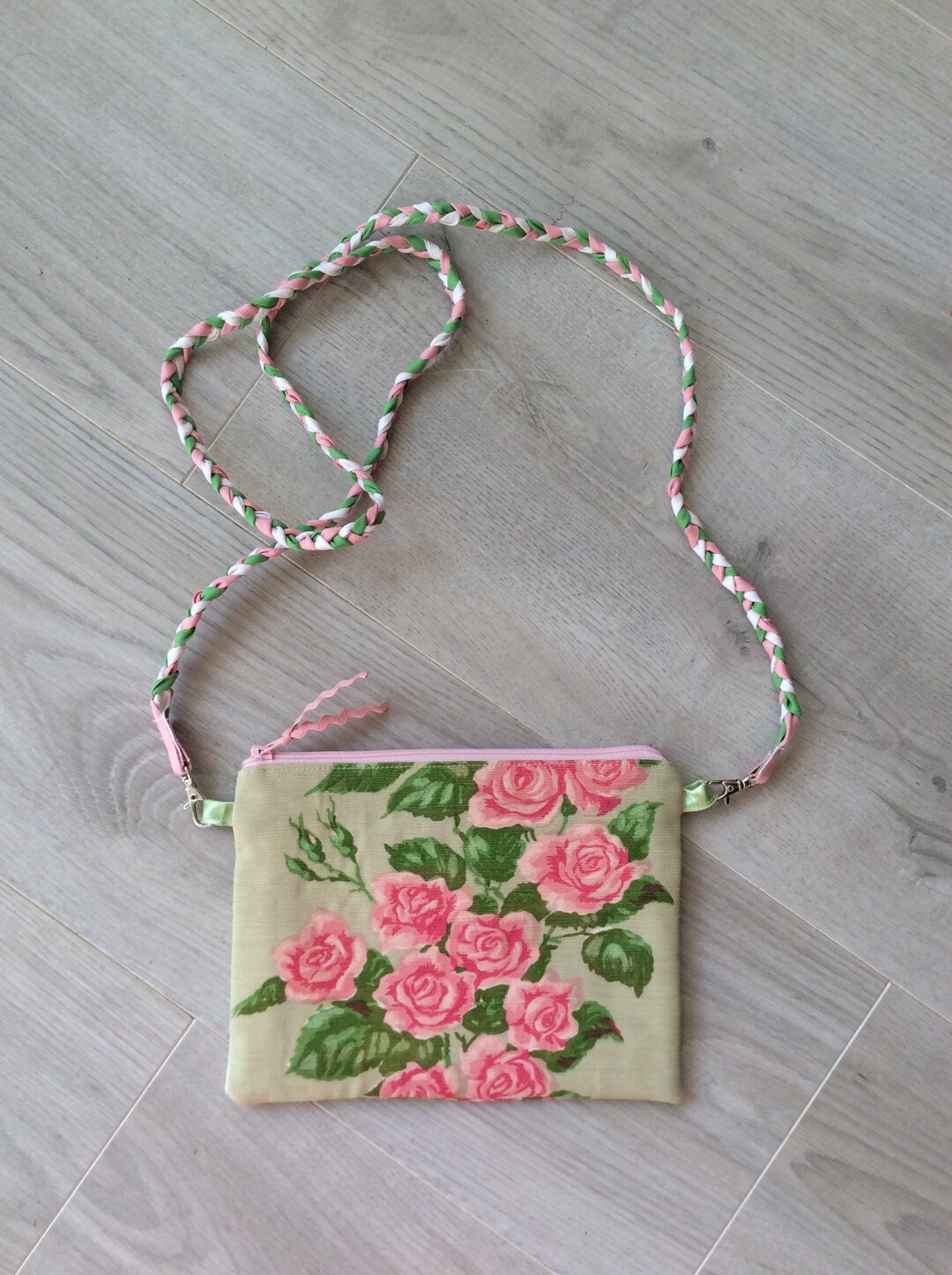 Pouch, Satchel, Small Bag, Shoulder Strap, Flowers, Satchel, Old Fabric ...