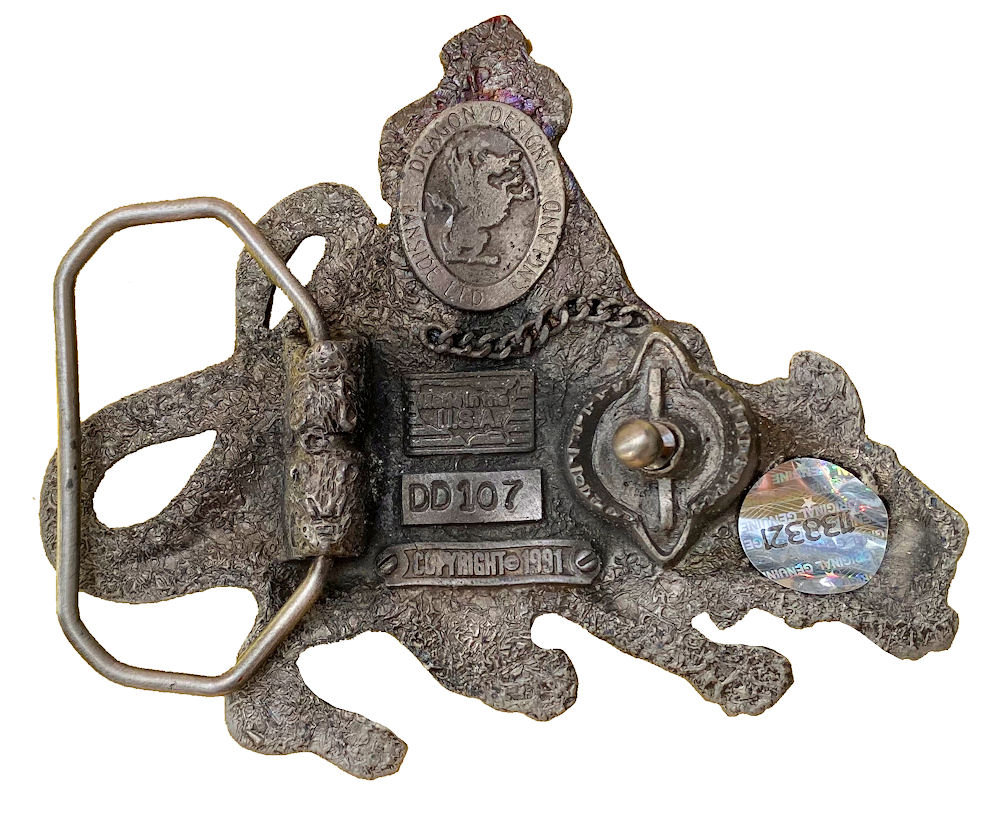 Rat Girl Belt Buckle With Presentation Box - Etsy