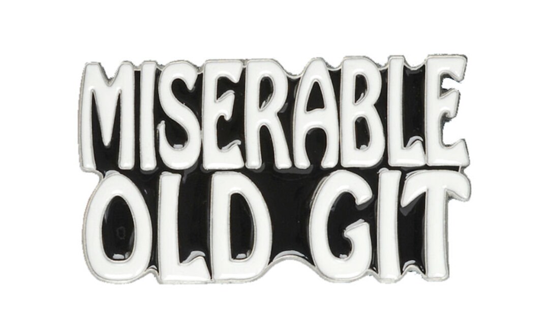 Miserable Old Git Belt Buckle With Presentation Box - Etsy
