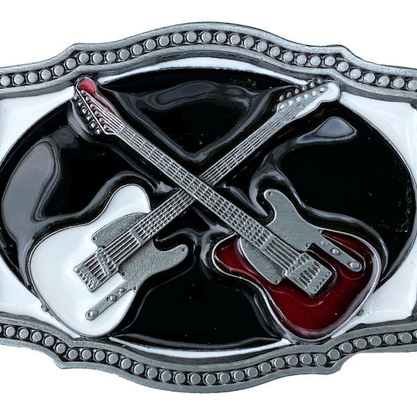 Guitar Belt and Buckle - Etsy UK