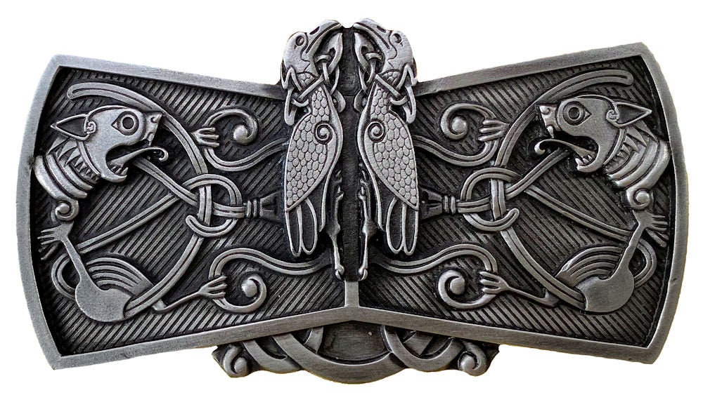 Celtic Design Belt Buckle With Presentation Box - Etsy