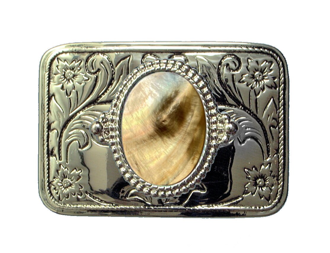 Real Authentic Shell Western Belt Buckle With Presentation Box - Etsy