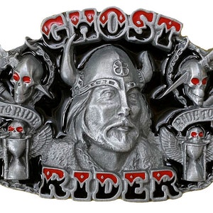 Ghost Rider Belt Buckle With Presentation Box - Etsy