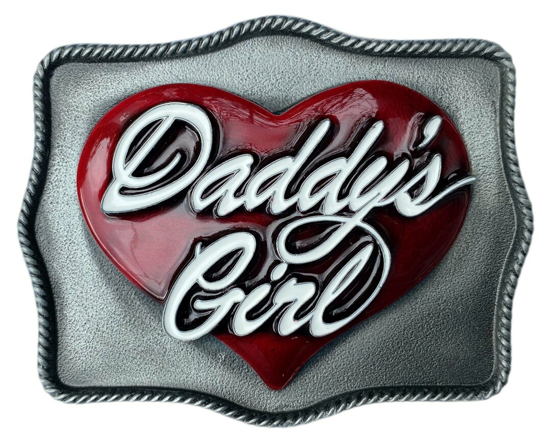 Daddy's Girl Belt Buckle in Presentation Box - Etsy