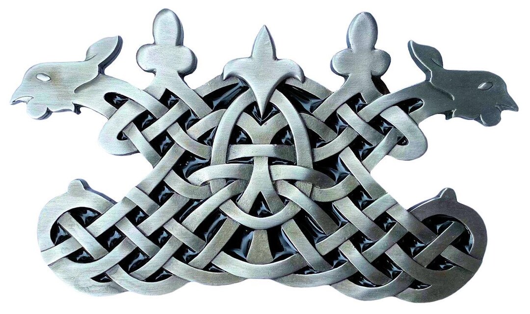 Celtic Design Featuring Two Entwined Birds Belt Buckle - Etsy