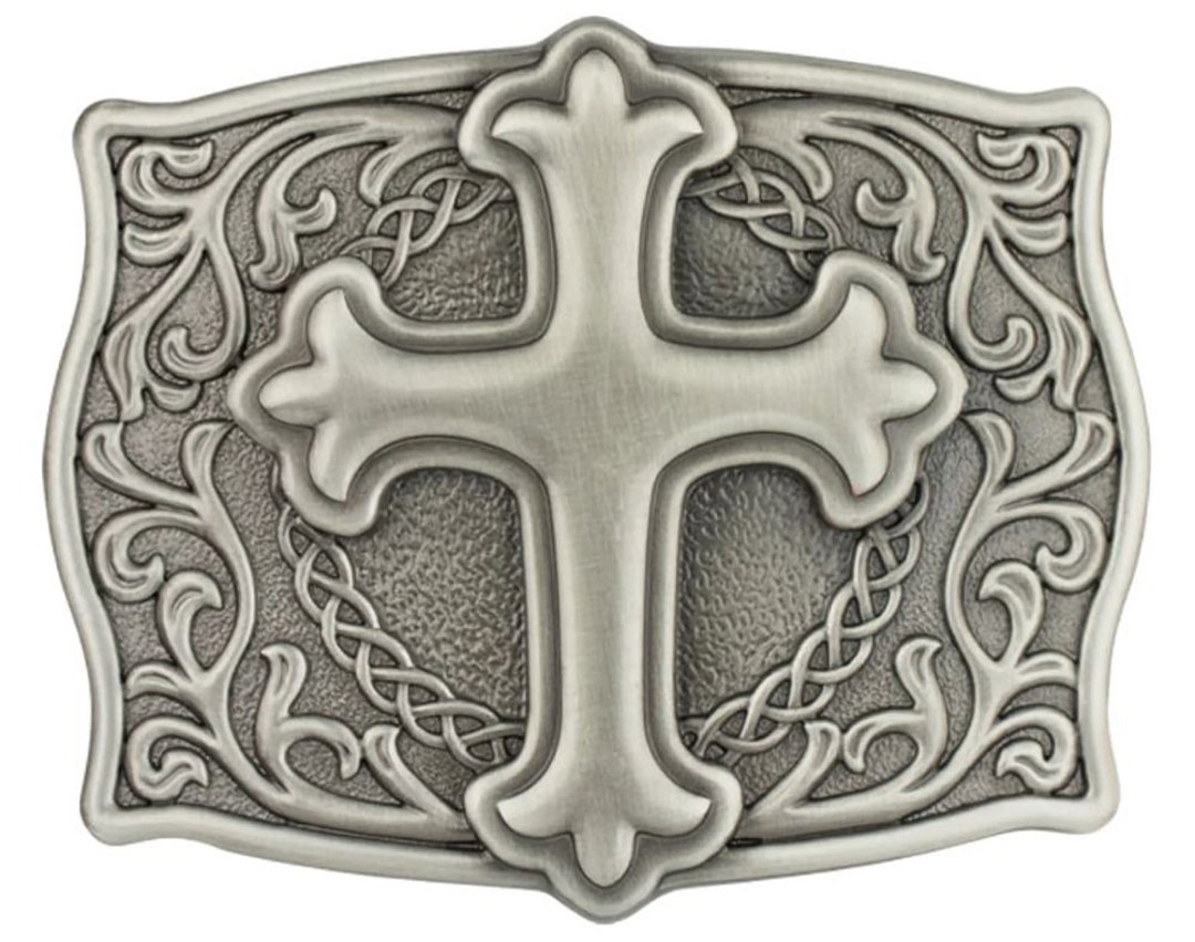 Cross Western Trophy Belt Buckle With Presentation Box - Etsy