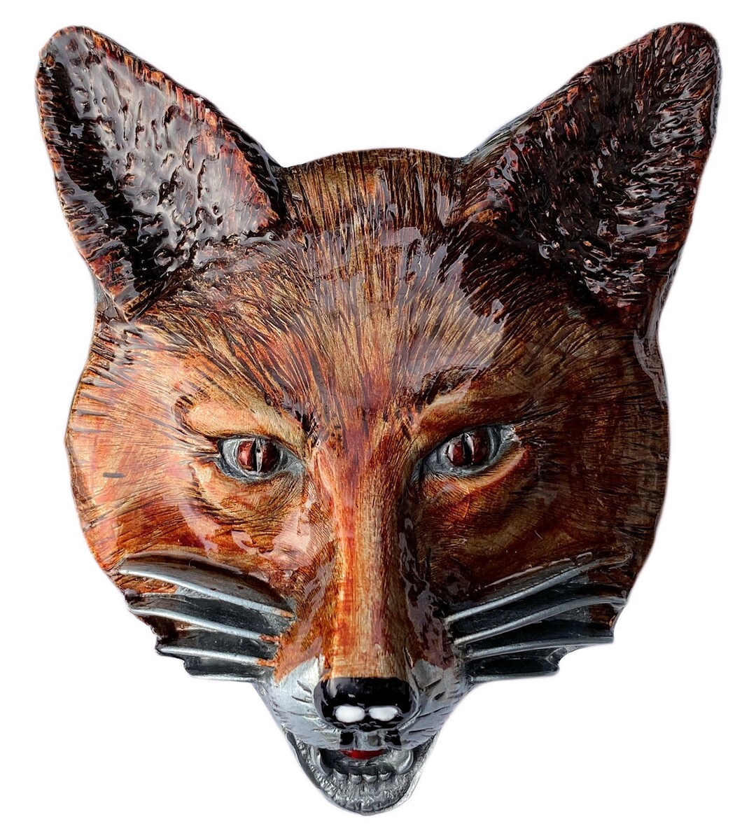 Fox Head Belt Buckle With Presentation Box - Etsy