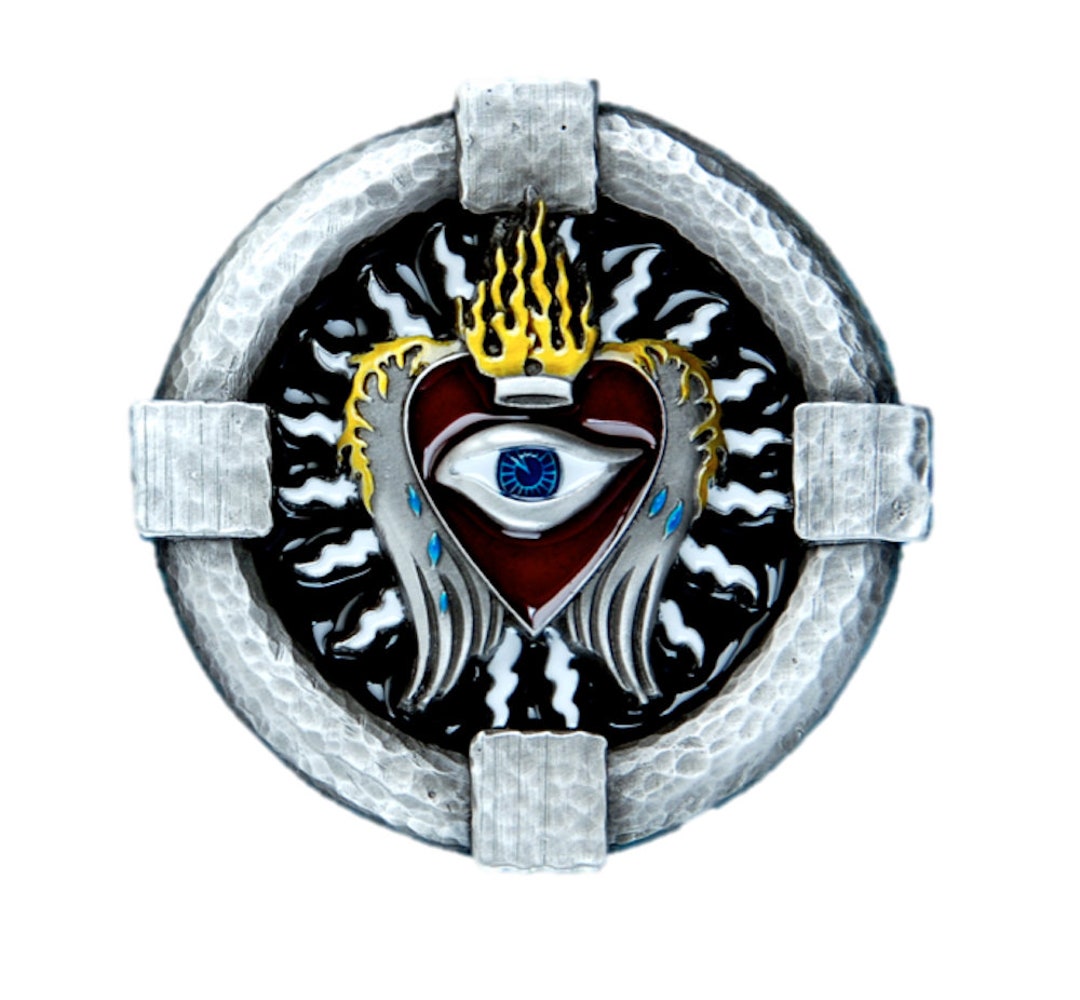 Eye and Wings Belt Buckle - Etsy