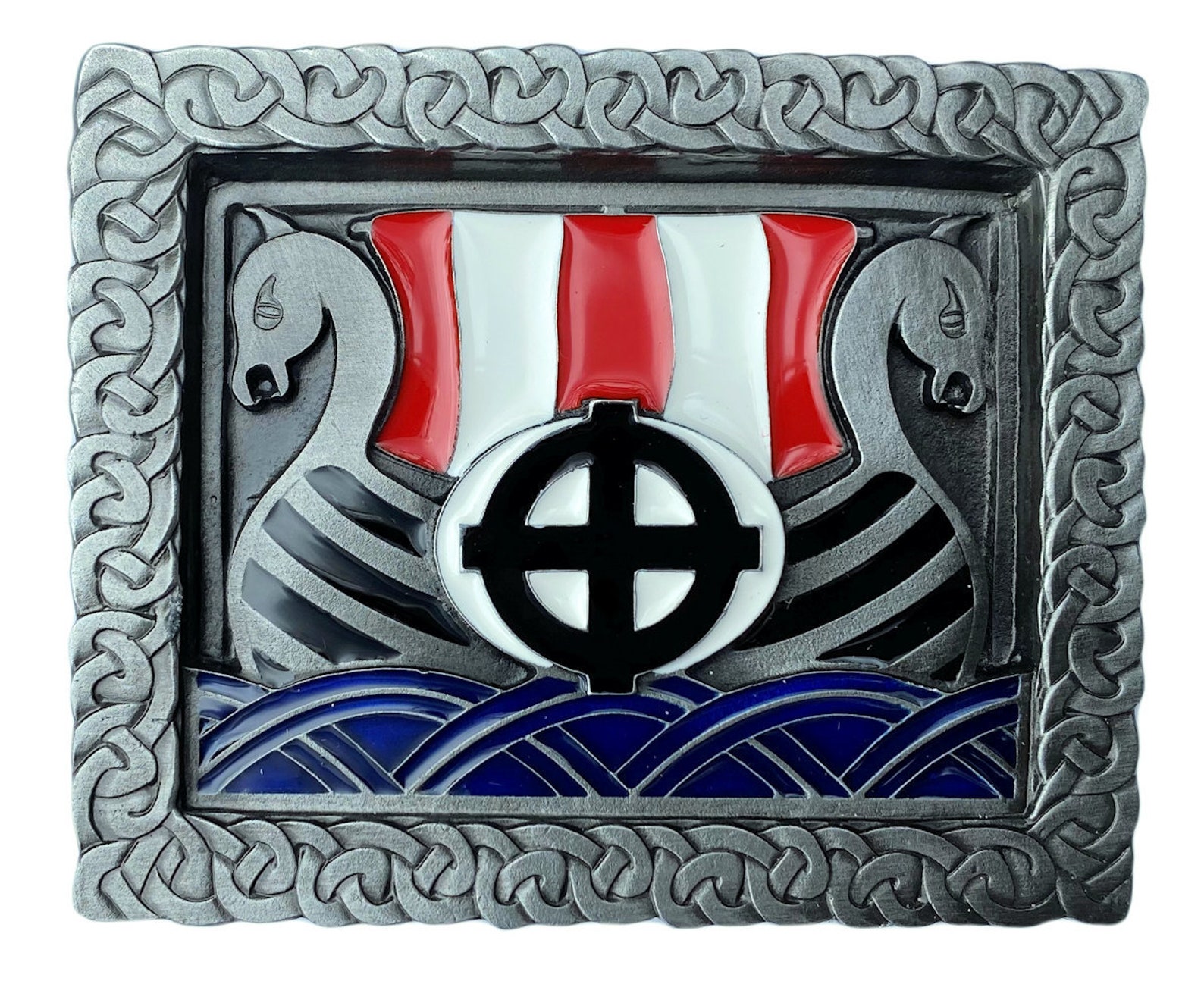 Celtic Viking Ship Belt Buckle in Presentation Box - Etsy