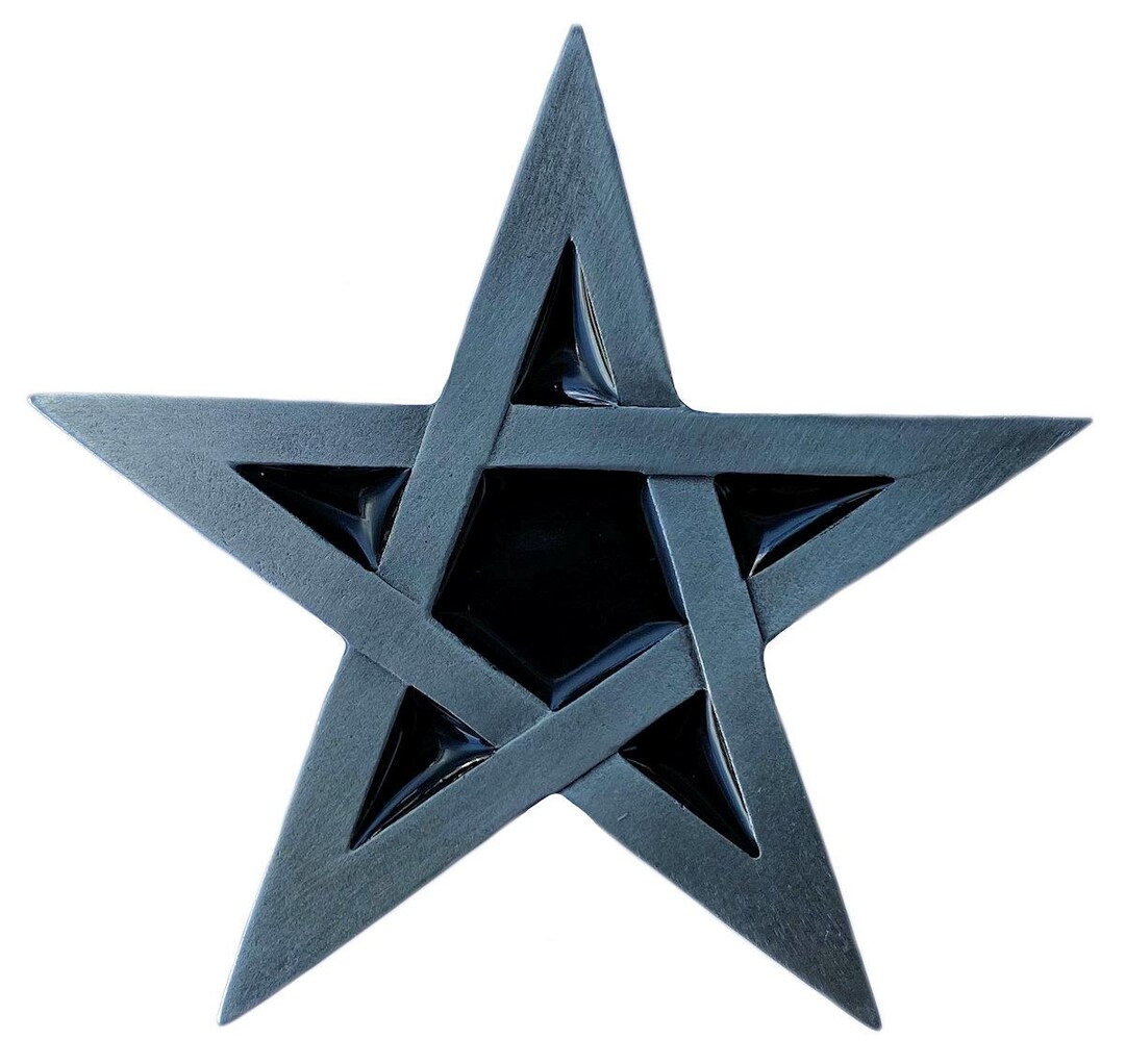 Pentagram Star Gothic Occult Devil Belt Buckle in Presentation Box - Etsy
