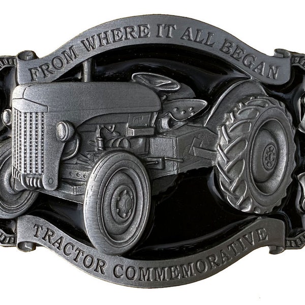 Tractor Belt Buckle - Etsy
