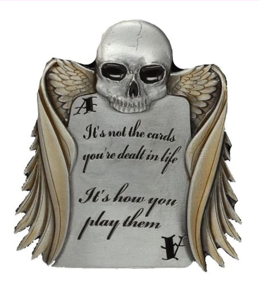 Skull & Angel Wings Belt Buckle - Etsy