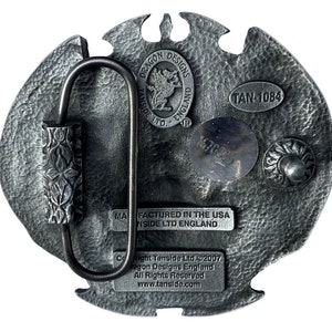 Raven Lord Biker Skull Belt Buckle in Presentation Box - Etsy