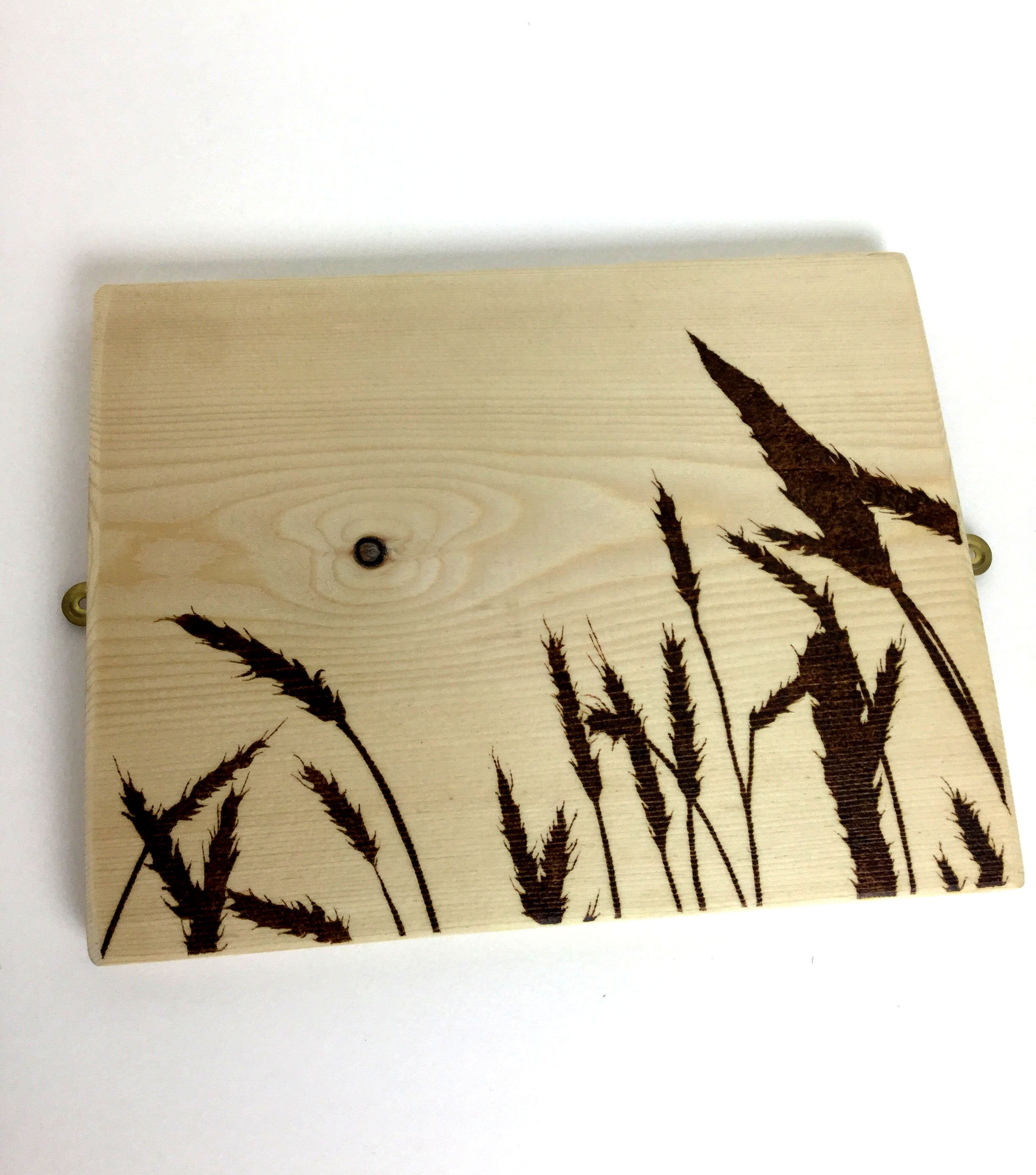 Pyrography Landscape 'wheat' | Etsy