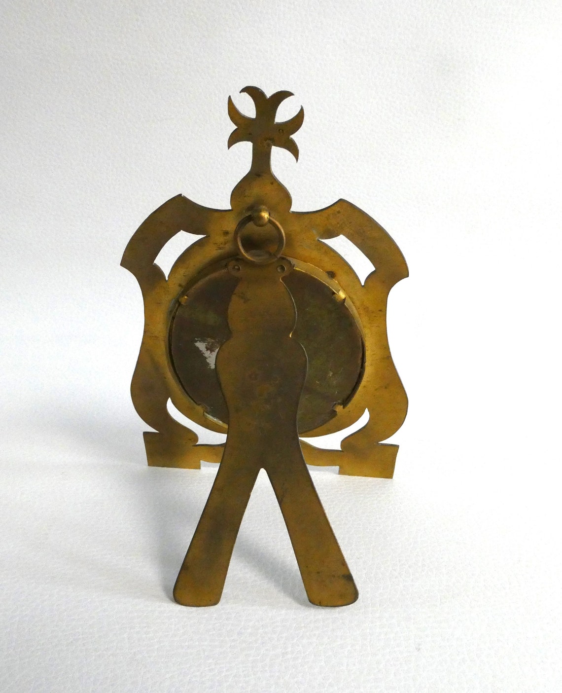 Religious Brass Frame of the Virgin Mary - 1940 1950 - Etsy
