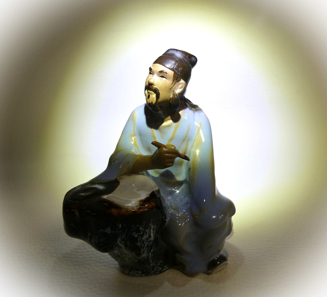 Chinese Mud Man Figurine 1965 - Etsy