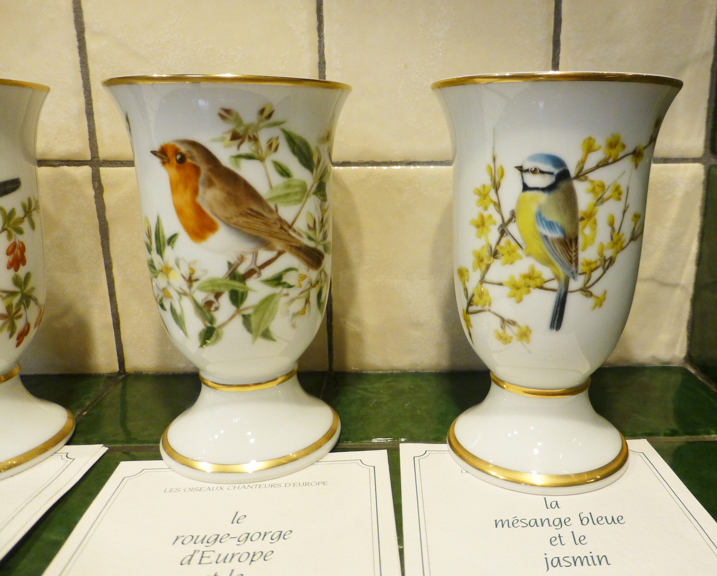 Complete Collection of Franklin's 12 Cups From Paris - Etsy UK