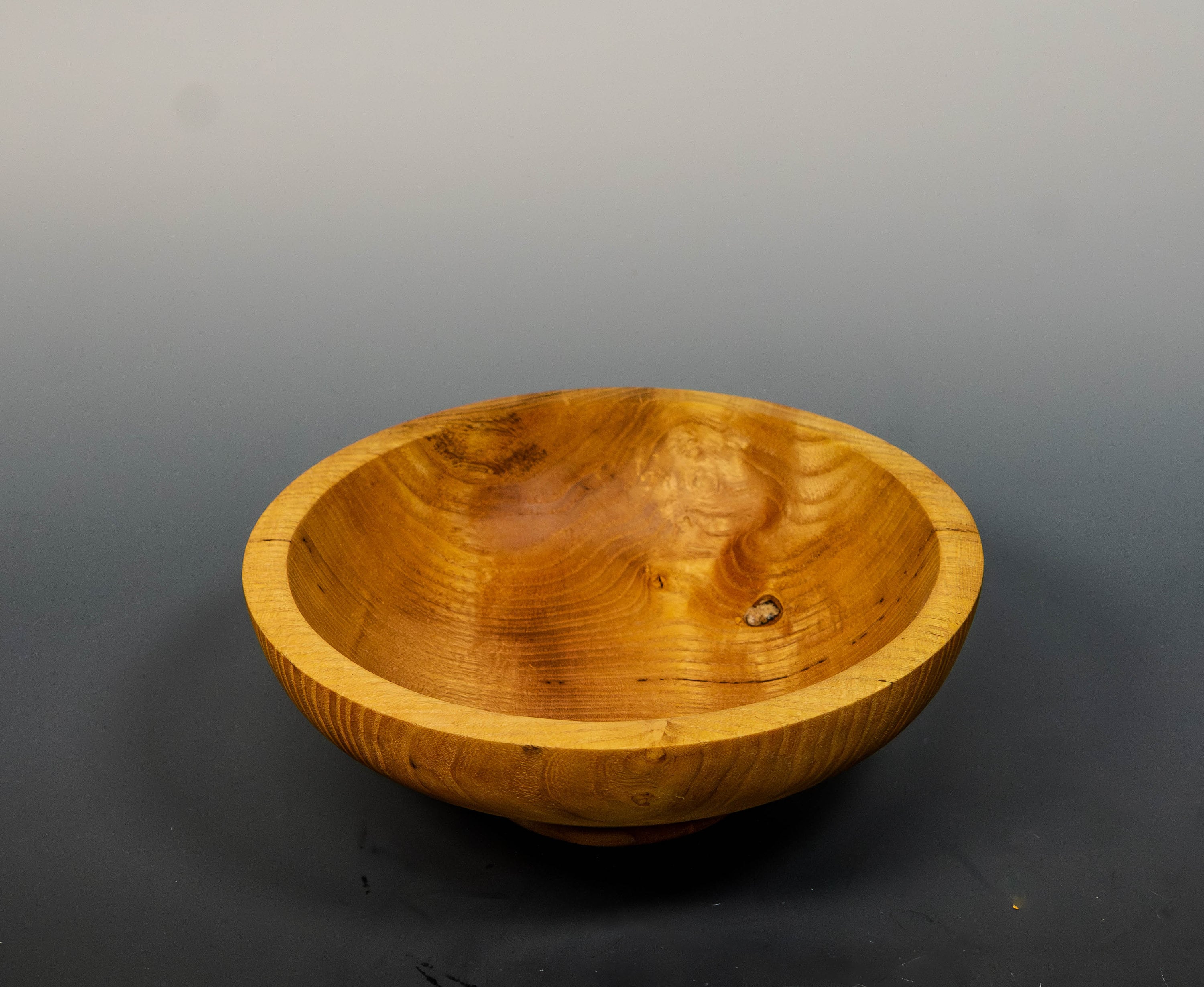 Handcrafted Mulberry Wood Turned Bowl - Unique Wooden Artisanal Bowl ...