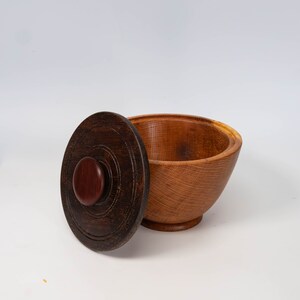 Elegant Handcrafted Red Oak Keepsake Box With Rich Balsamo Wood Lid ...