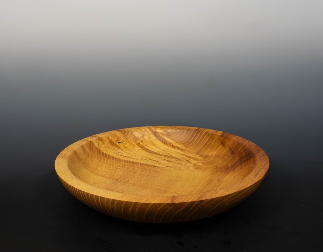 Handcrafted Mulberry Wood Turned Bowl - Unique Wooden Artisanal Bowl ...