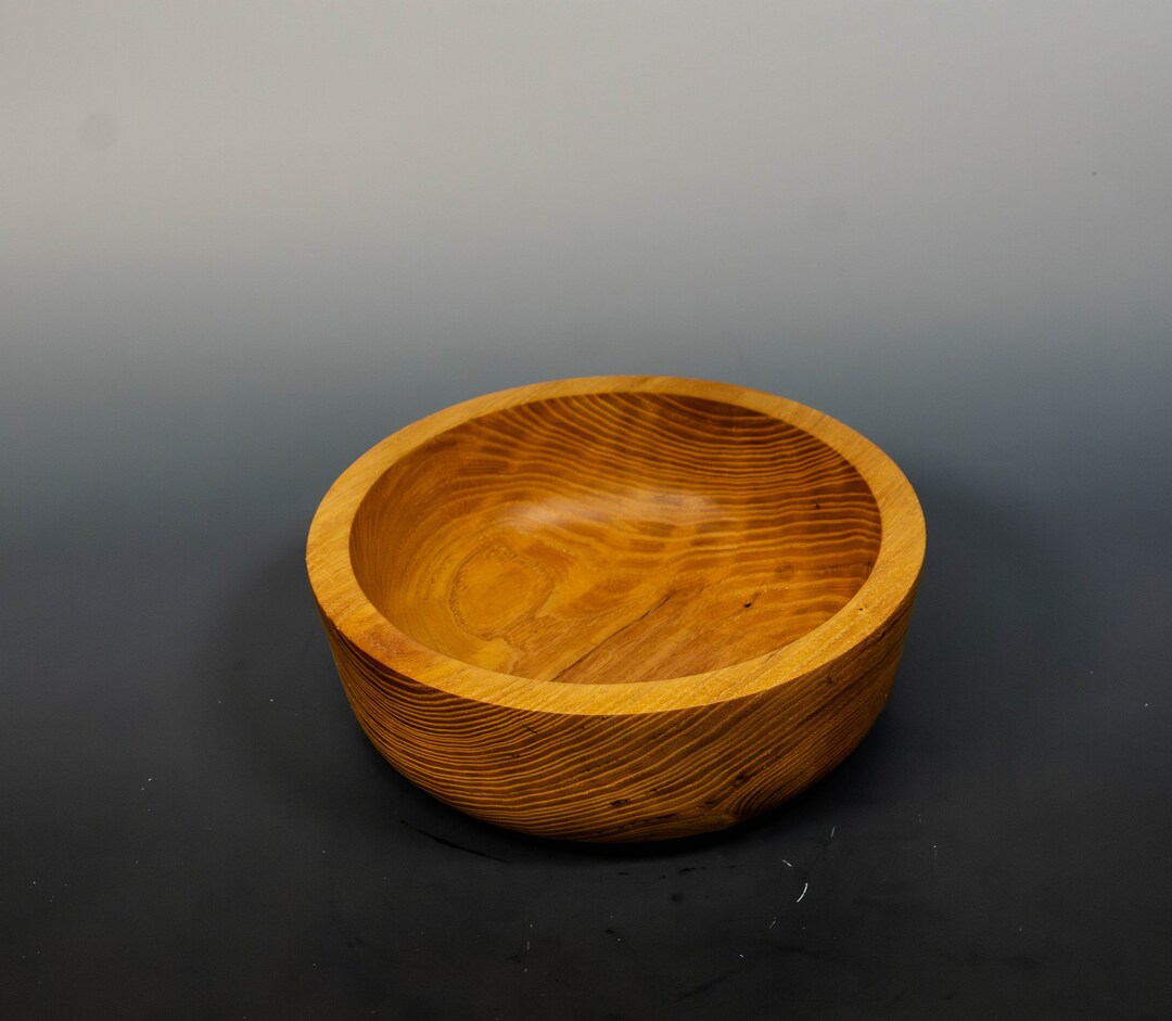 Handcrafted Mulberry Wood Turned Bowl - Unique Wooden Artisanal Bowl ...