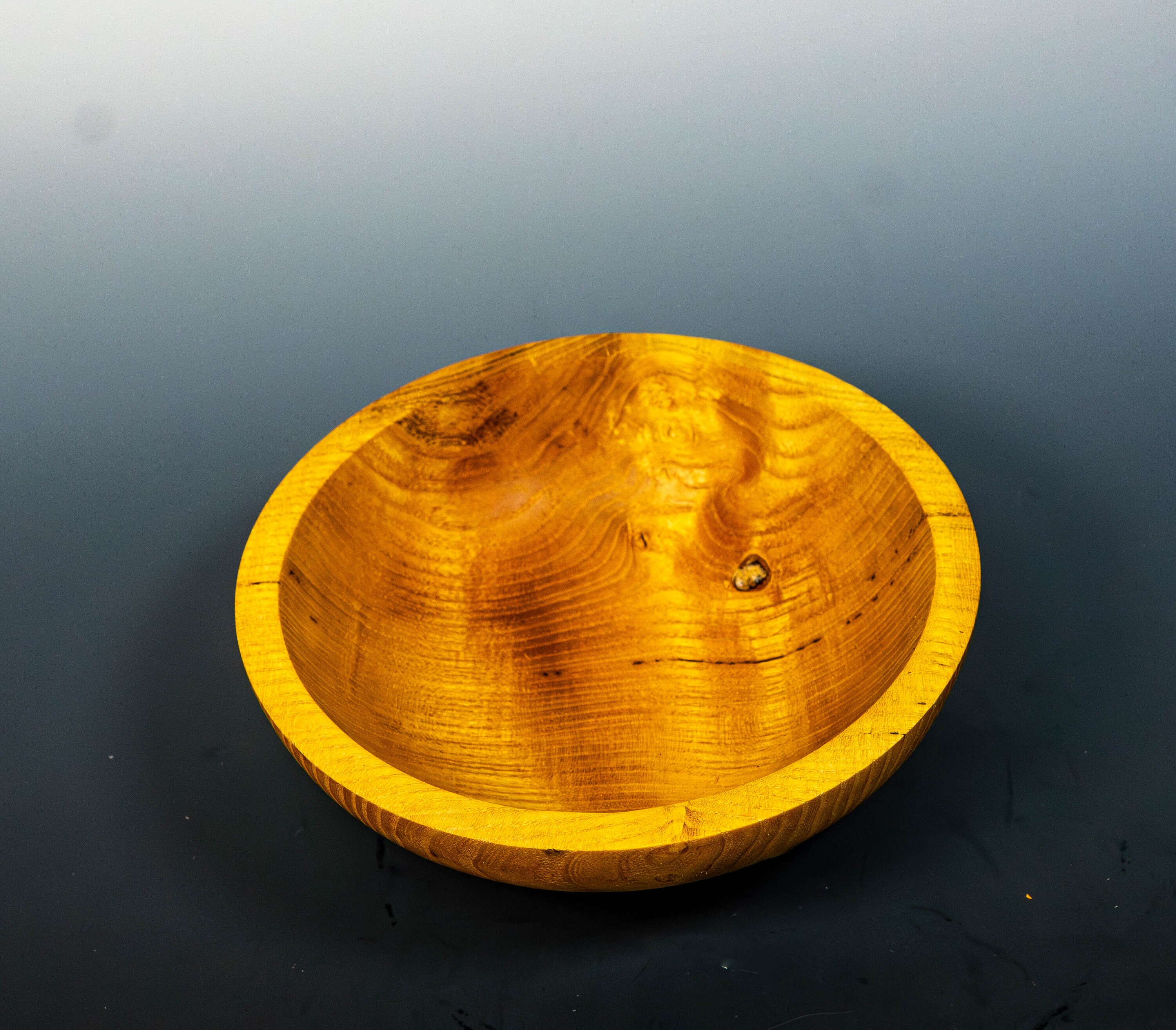 Handcrafted Mulberry Wood Turned Bowl - Unique Wooden Artisanal Bowl ...