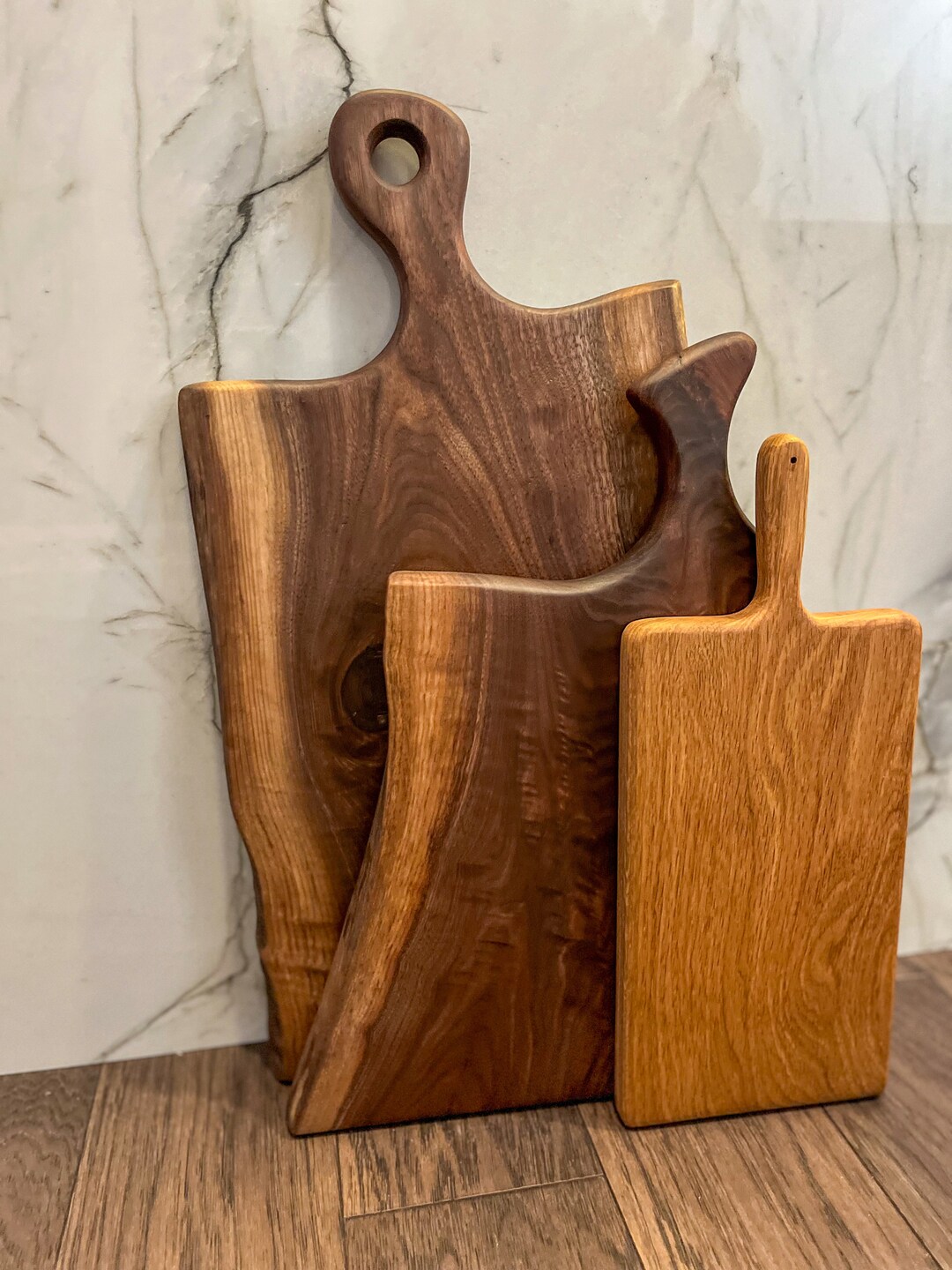 Edgey Handle, Double Live Edge, Charcuterie Board - Etsy