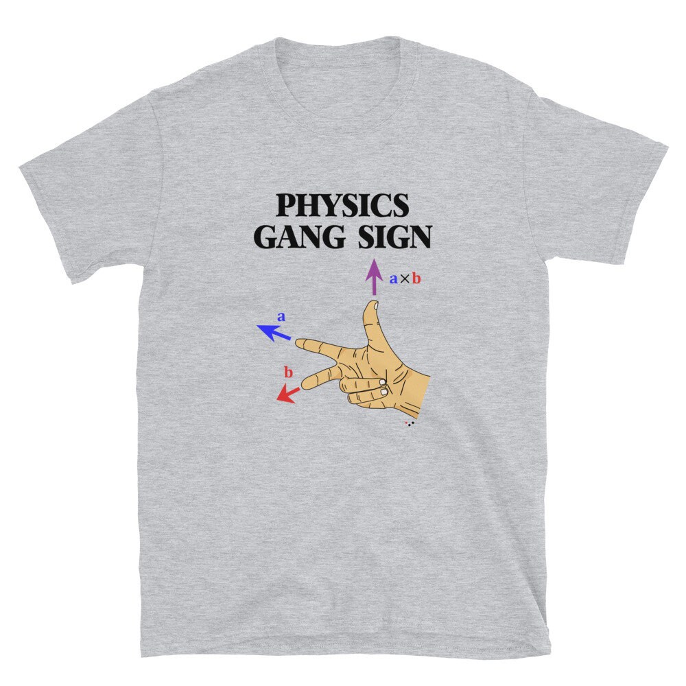 Physics Gang Sign T-shirt Unisex - Etsy Australia