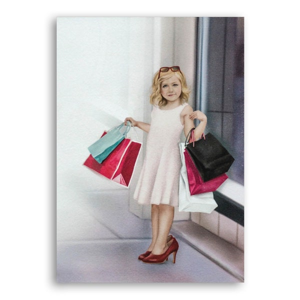 Shopping Spree Invitation - Etsy