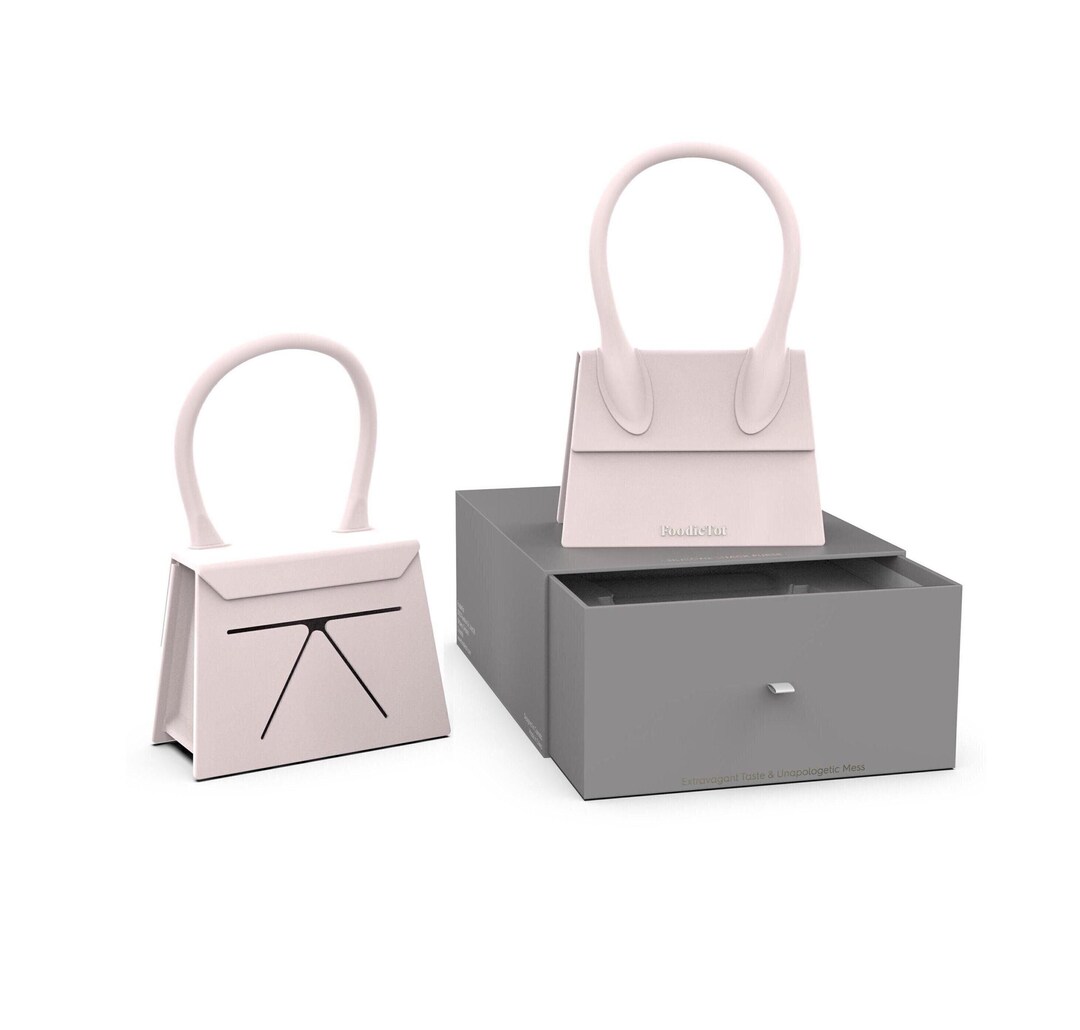 Toddler Snack Purse | Soft Pink - Etsy