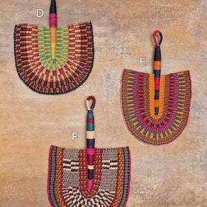 PAI : Decorative Fan / Wall Decor / Fans / African Baskets - Etsy