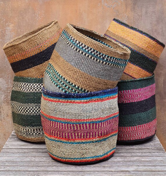 PENDEZA: 10w X 10h Multicolour Fine Weave Sisal | Etsy