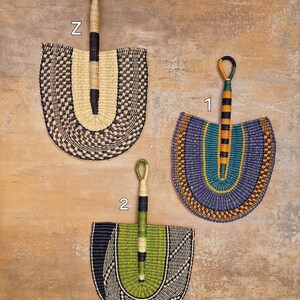 PAI : Decorative Fan / Wall Decor / Fans / African Baskets - Etsy