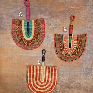PAI : Decorative Fan / Wall Decor / Fans / African Baskets - Etsy