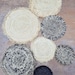 MKEKA: Raffia Fringe Placemats / Wall Decor - Etsy