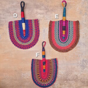 PAI : Decorative Fan / Wall Decor / Fans / African Baskets - Etsy
