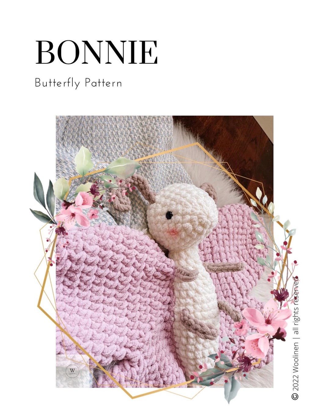Bonnie Butterfly - PDF Pattern - Etsy