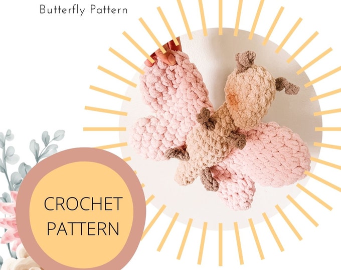 Mini Bonnie Butterfly PDF Pattern - Etsy