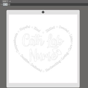 Cardiac Cath Lab - Cath Lab Nurse Svg Cut File for Crafters, Cath Lab ...