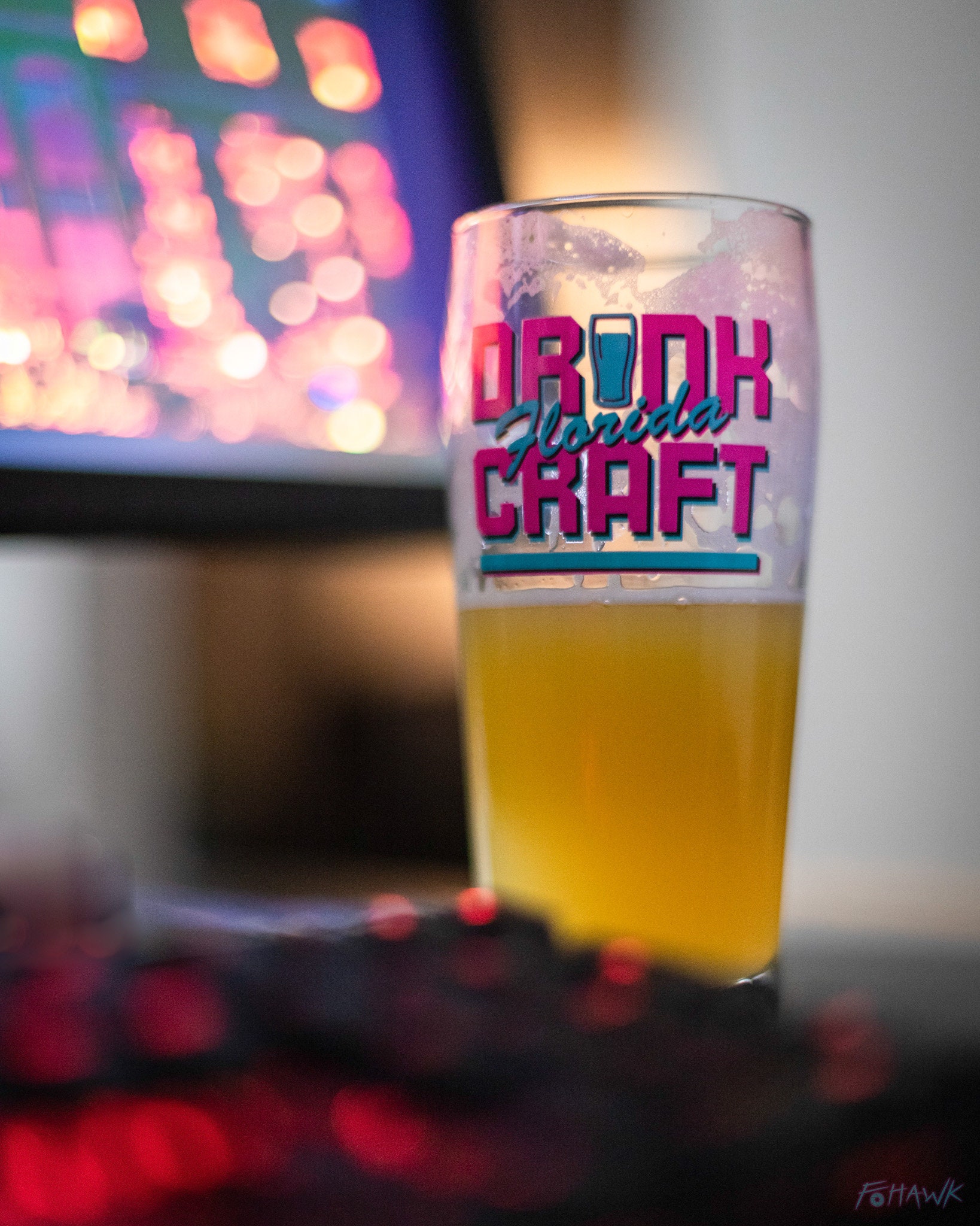 Drink Florida Craft Libbey 16 Oz Beer Glass - Etsy