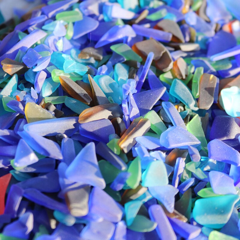 Tumbled Glass - Etsy