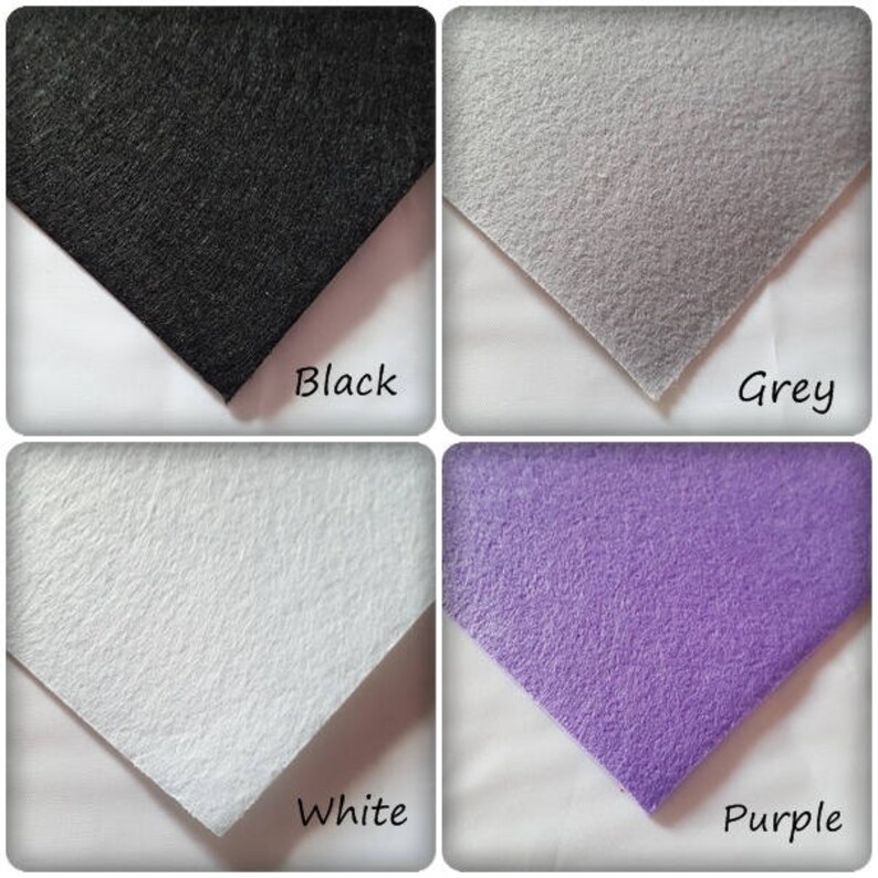 12 Felt Square Sheet Felt Sheet Felt Square Craft - Etsy
