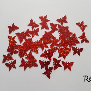 17mm Butterfly Sequins, Butterfly Sequins, Holographic Sequins, Sequins ...