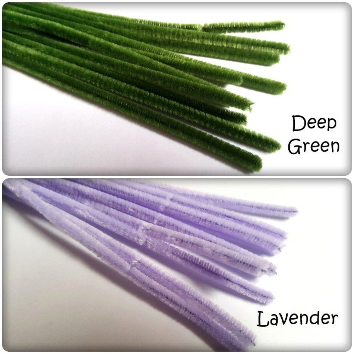 30cm Fuzzy Pipe Cleaners - Etsy